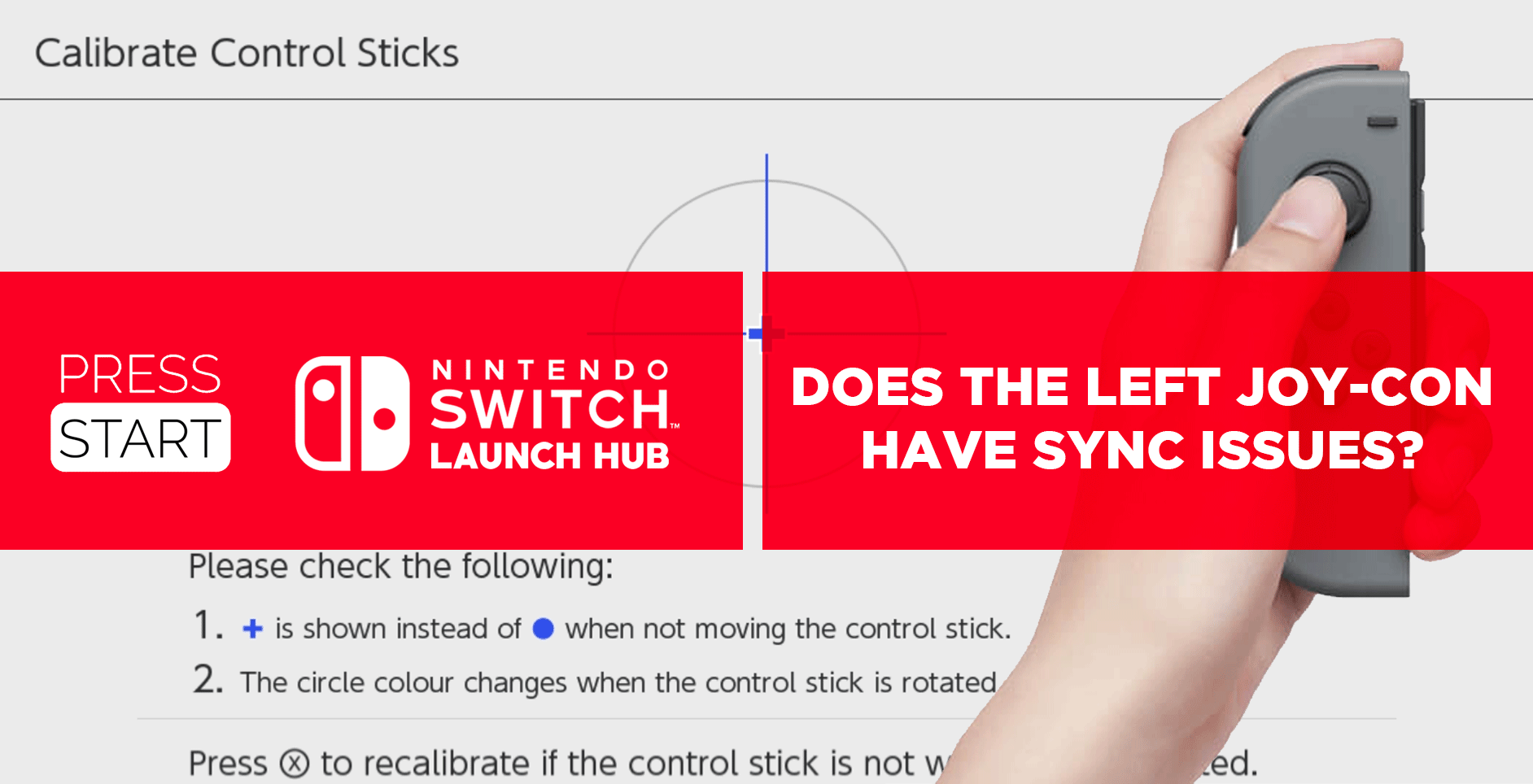 Does The Left Nintendo Switch Joy-Con Have Sync Issues?