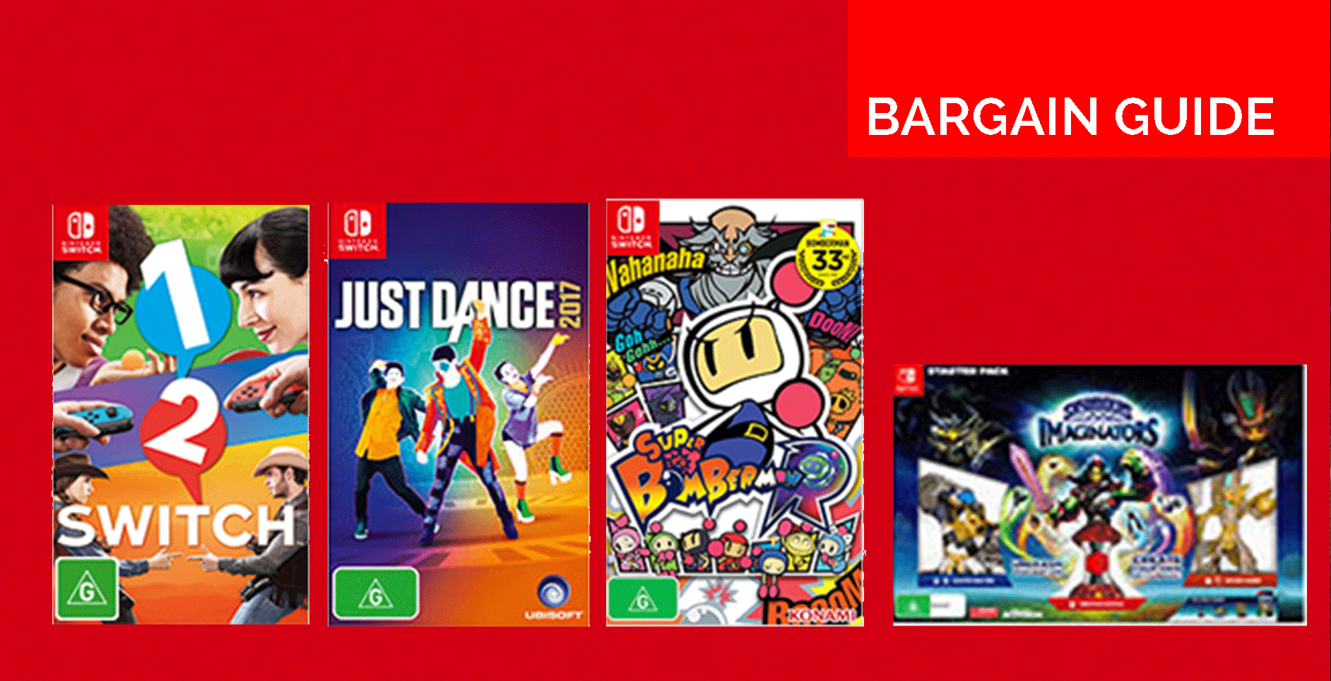 Bargain Guide - Nintendo Switch Launch Games
