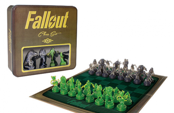 There's A Fallout Chess Set Complete With Pip Boy Board And Holographic Pieces