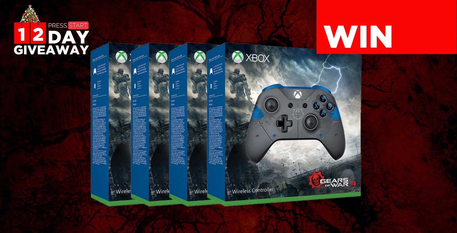 WINNERS REVEALED: Gears Of War 4 Xbox One Controllers