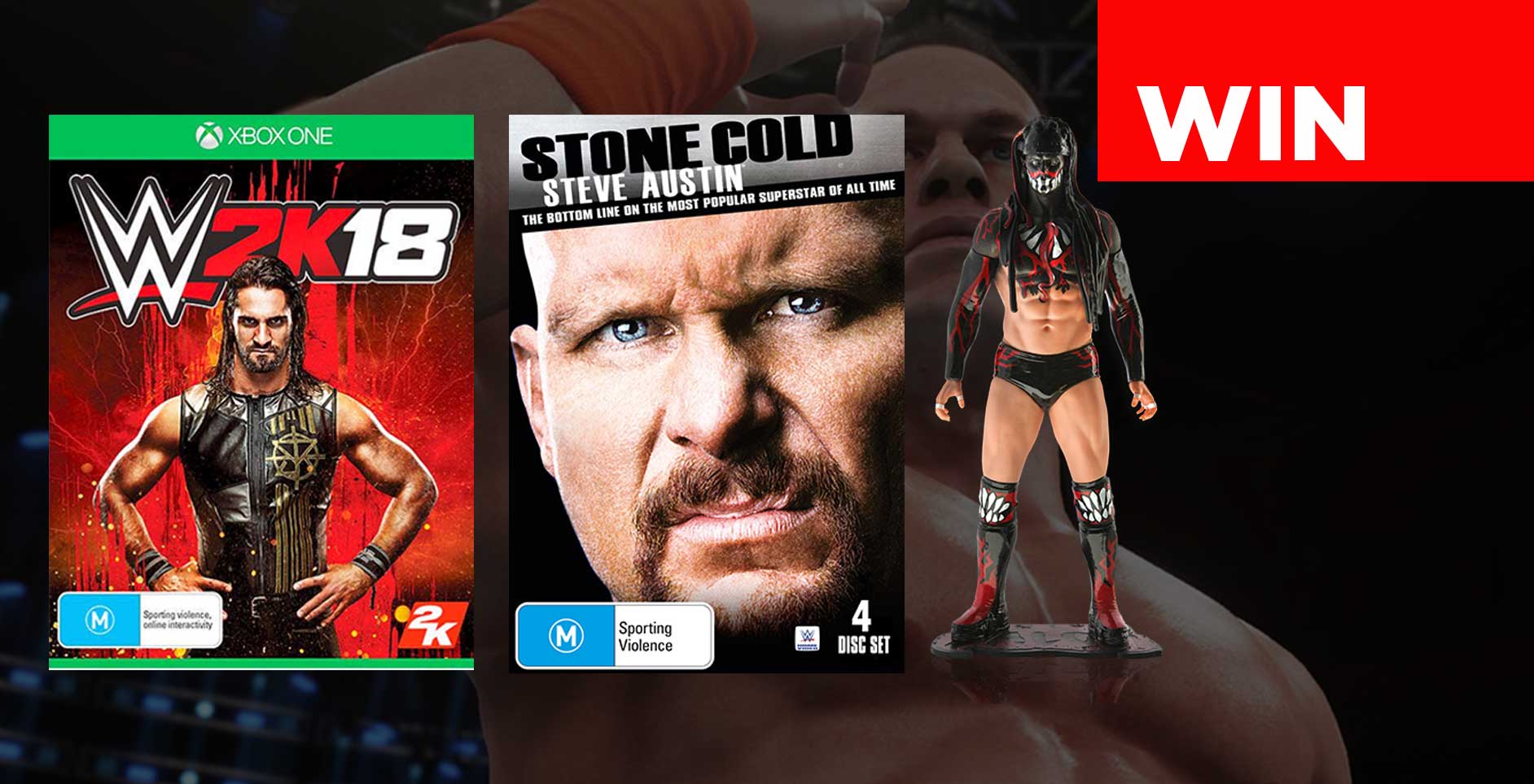 WINNERS REVEALED: WWE 2k18 Game + Prize Packs