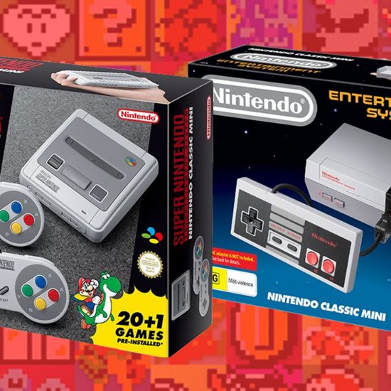 Here's The SNES Classic Mini Next To A Bunch Of Other Gaming Items