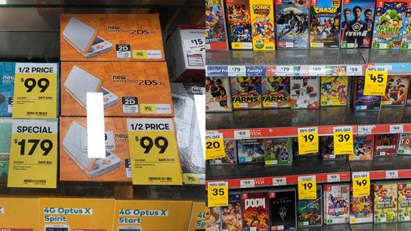 Big W Is Having A Great Games Clearance Right Now