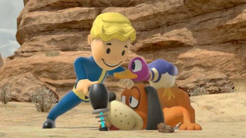 Vault Boy Is Joining Super Smash Bros Ultimate As A Mii Fighter And Min ...