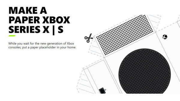 Build A Paper Xbox Series X To See How It Looks On Your Entertainment Unit