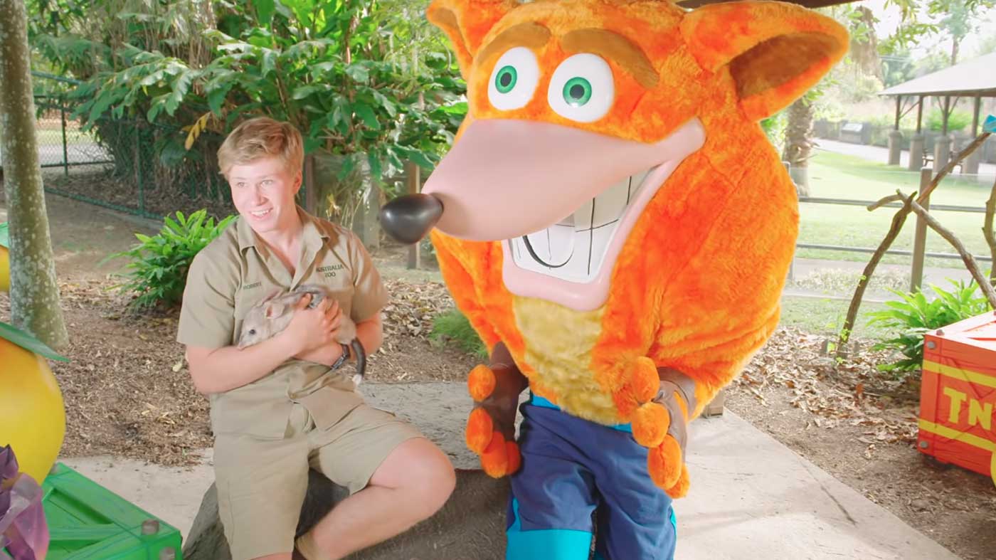 Crash Bandicoot En Australie Rare Crash Bandicoot Giant Australian