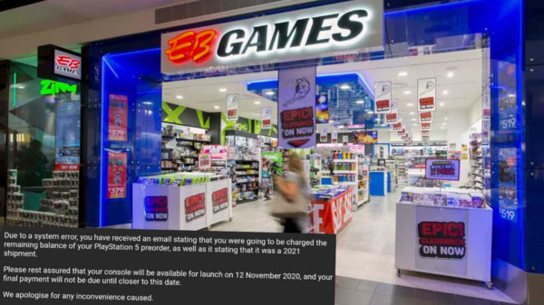 Your EB Games PS5 Pre-Order Hasn't Been Delayed
