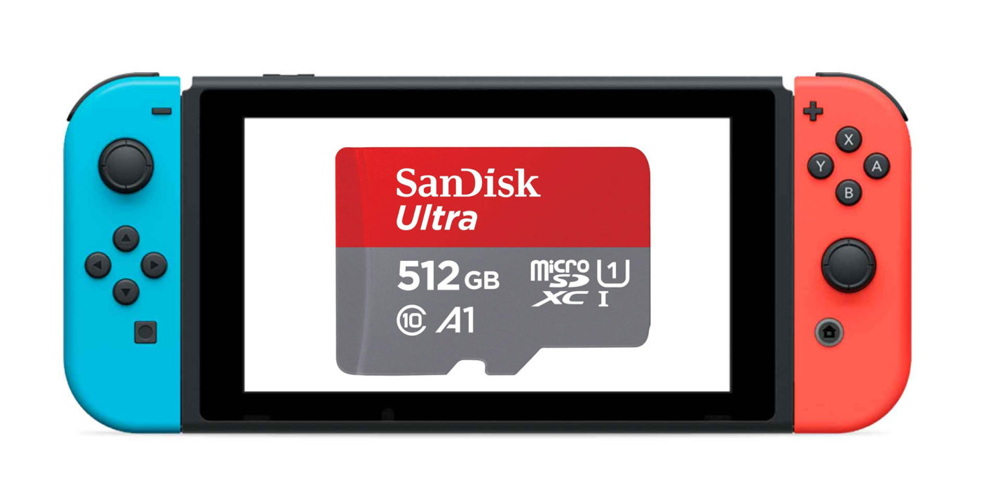 Here's A Great 512GB MicroSD Card Deal For Your Nintendo Switch