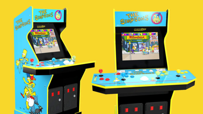 A The Simpsons Arcade 1Up Machine Is On The Way