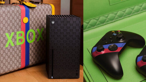 This Official Gucci Xbox Series X Goes On Sale Next Week For A Mere $13,000