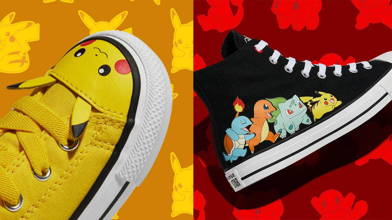 Aussies Can Now Buy The Adorable Converse And Pokémon Collaboration