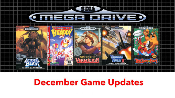 Five New Games Have Been Added To The Nintendo Switch's SEGA Mega Drive ...