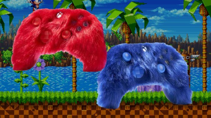 The New Furry Sonic Xbox Controllers Are Cute But Also Creepy