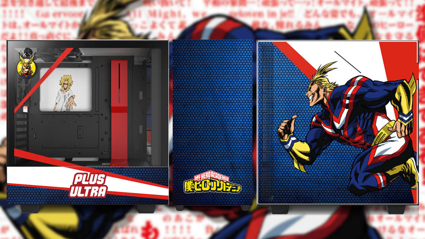 The Winner Of Our Limited Edition My Hero Academia NZXT H510i PC Case ...