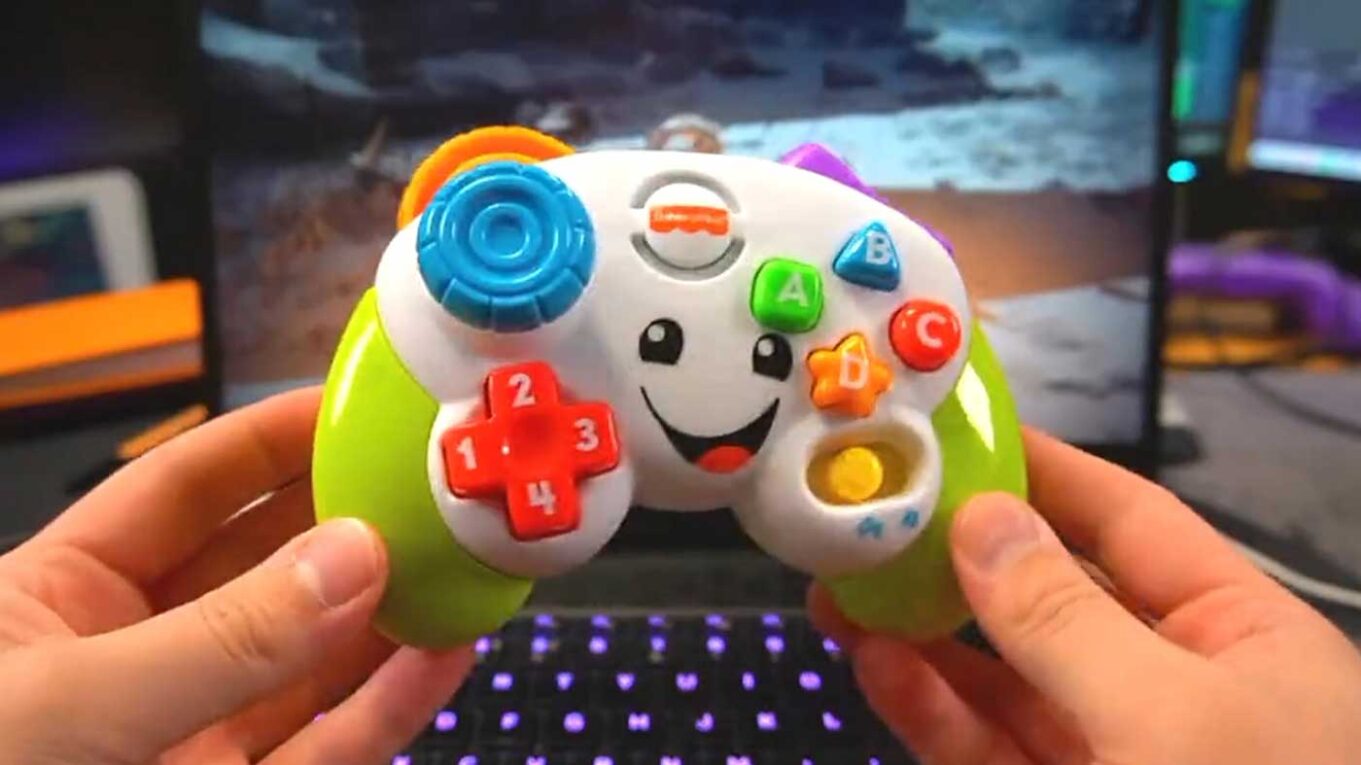 A Local Legend Has Turned A Fisher Price Toy Controller Into A Working ...