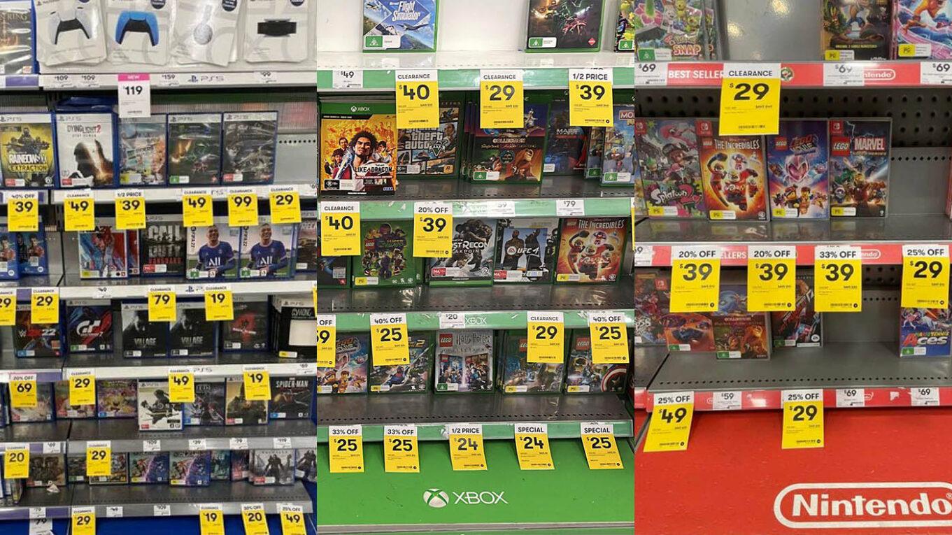 Big W Is Having A Pretty Decent Gaming Clearance