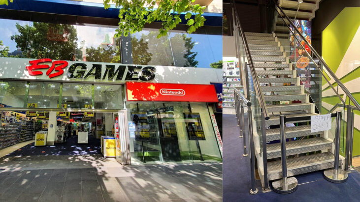The Iconic Nintendo Experience At Melbourne's Swanston Street EB Games ...