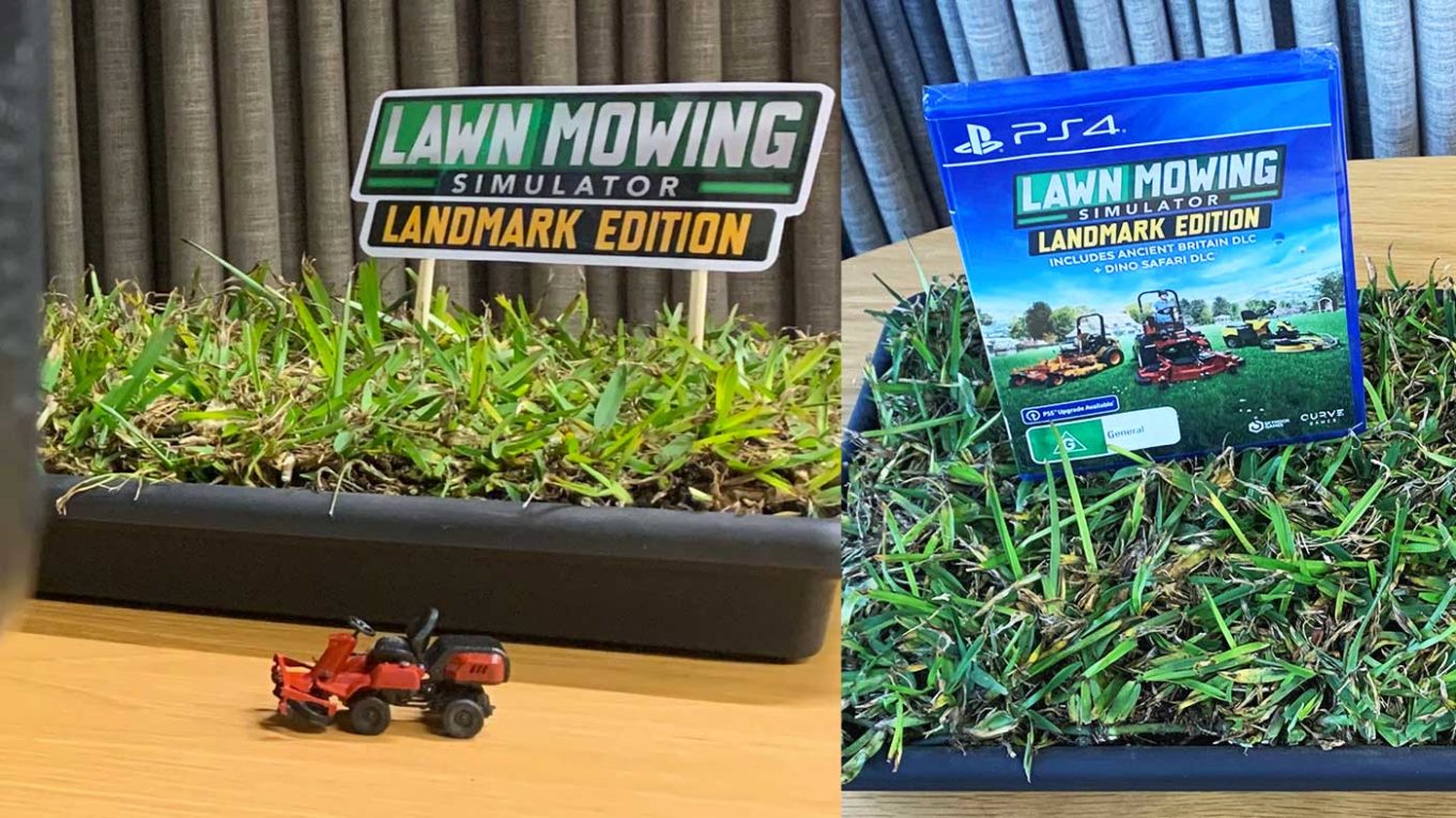 An Aussie Lawn Mowing Simulator Stream Where You Can Watch Grass Grow ...