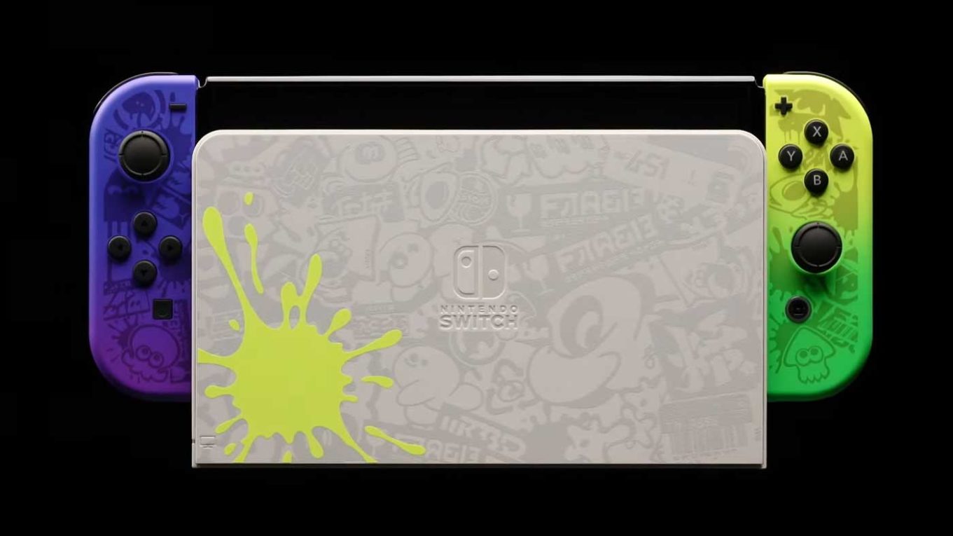 A Splatoon 3 Nintendo Switch OLED Model Has Been Announced Alongside ...