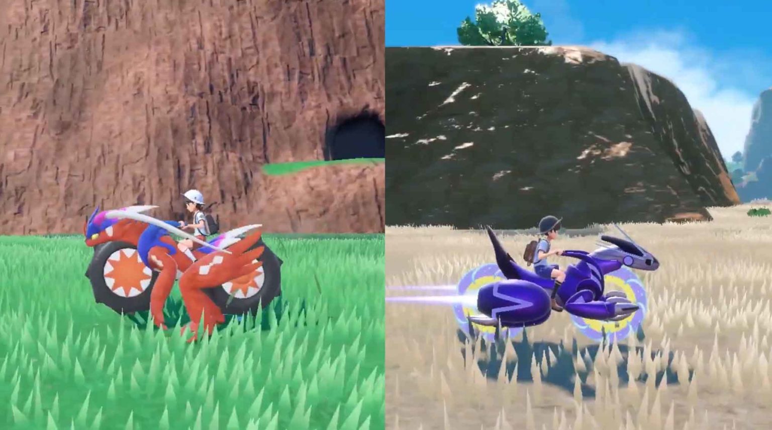 Pokemon Scarlet/Violet's Legendary Pokemon Are Rideable Mounts And ...