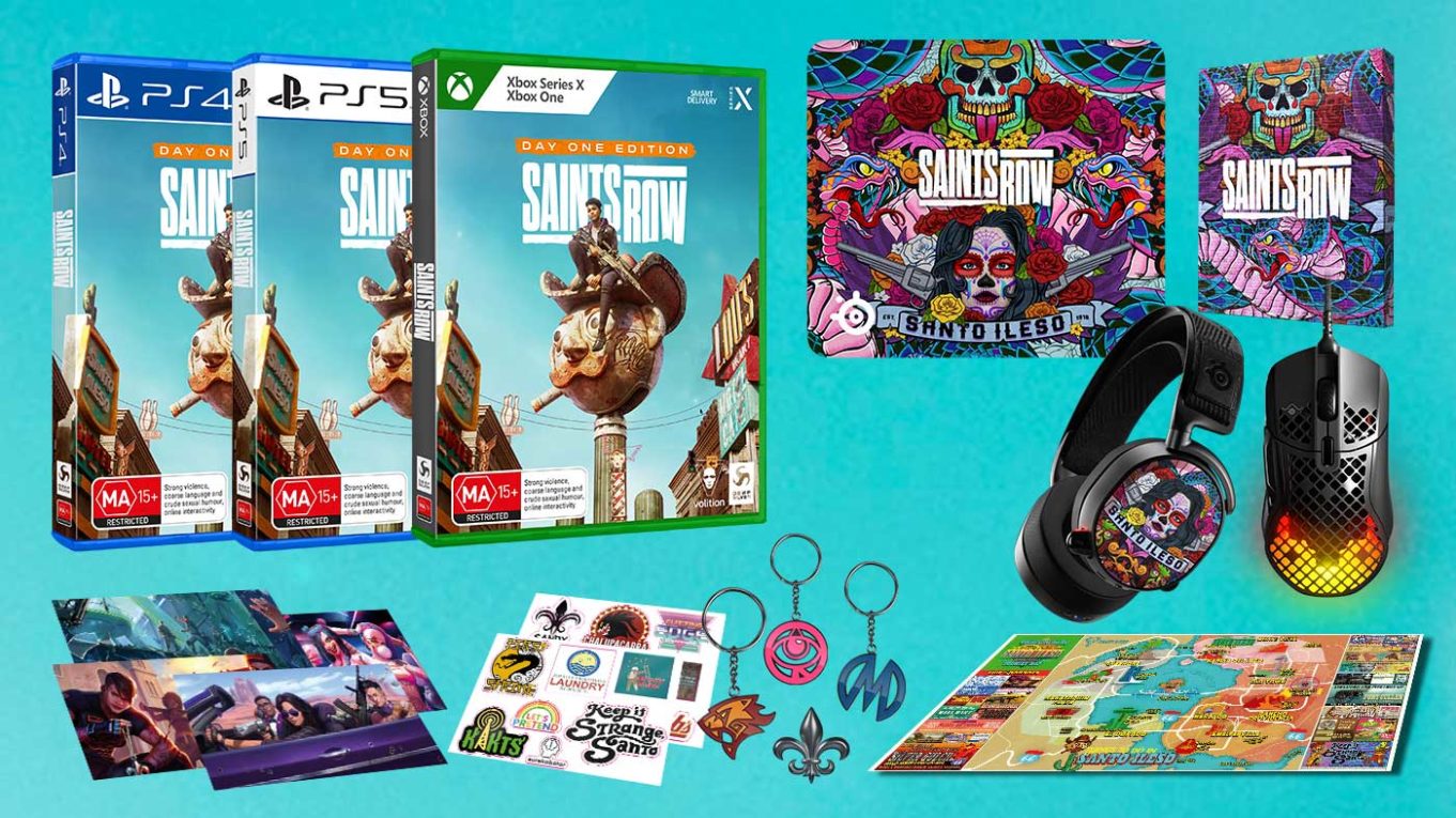 The Winners Of Our Saints Row + SteelSeries Headset/Mouse + Saint Ileso ...