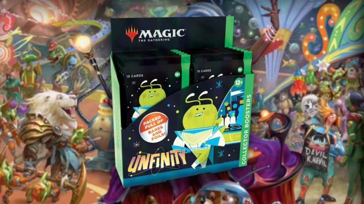 The Winner Of Our Magic The Gathering Unfinity Collector's Booster Box Competition