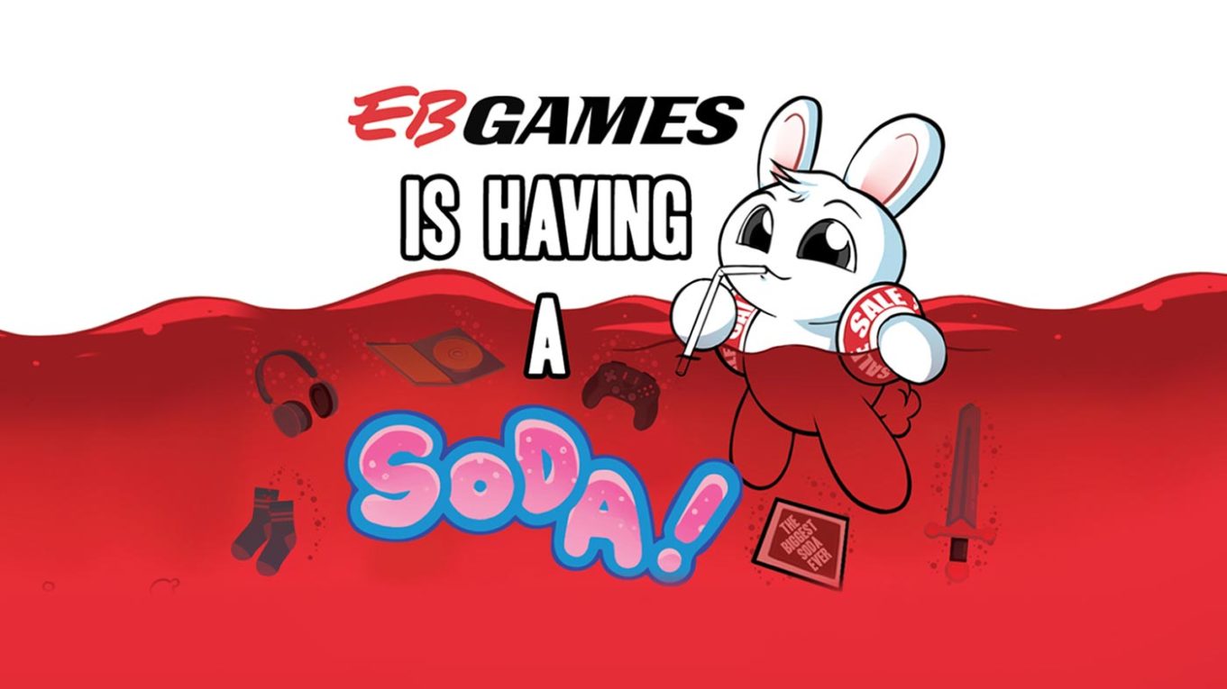 EB Games Is Slinging Free Bottles Of Its Very Real Official Soda So ...