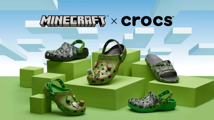 Minecraft Crocs Are A Thing That I Didn't Know I Wanted