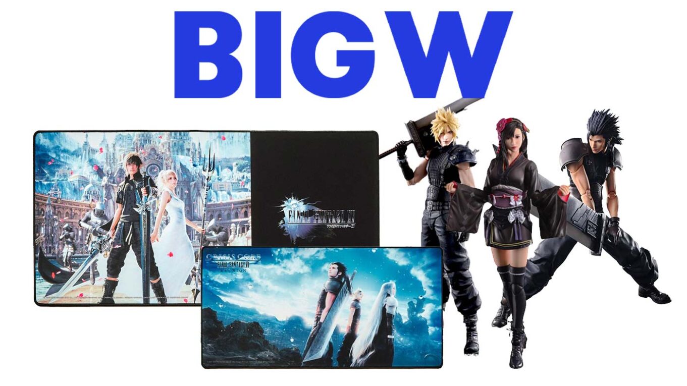 Pinch Me, Big W Is Stocking Official Square Enix/Final Fantasy Merch Now