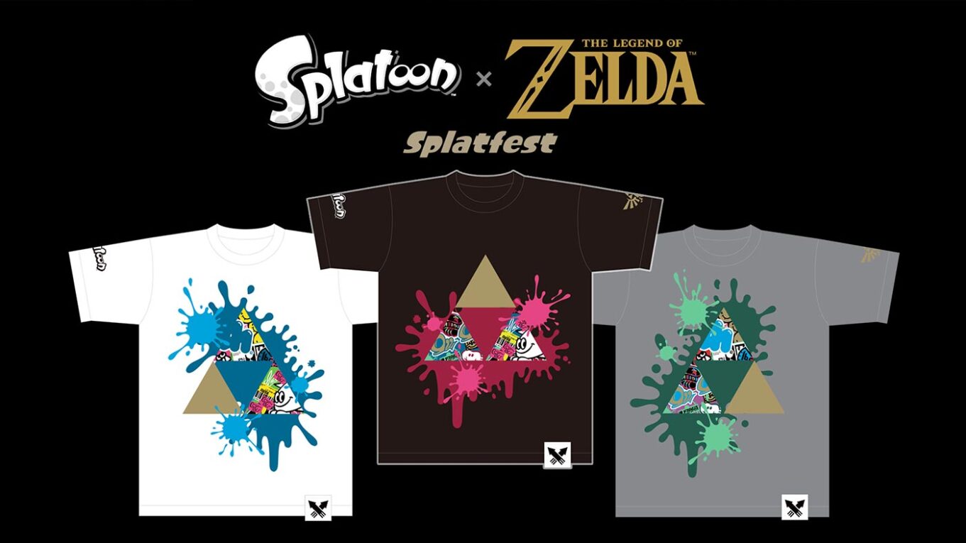 Splatoon X The Legend of Zelda Merch Just Landed On The My Nintendo Store