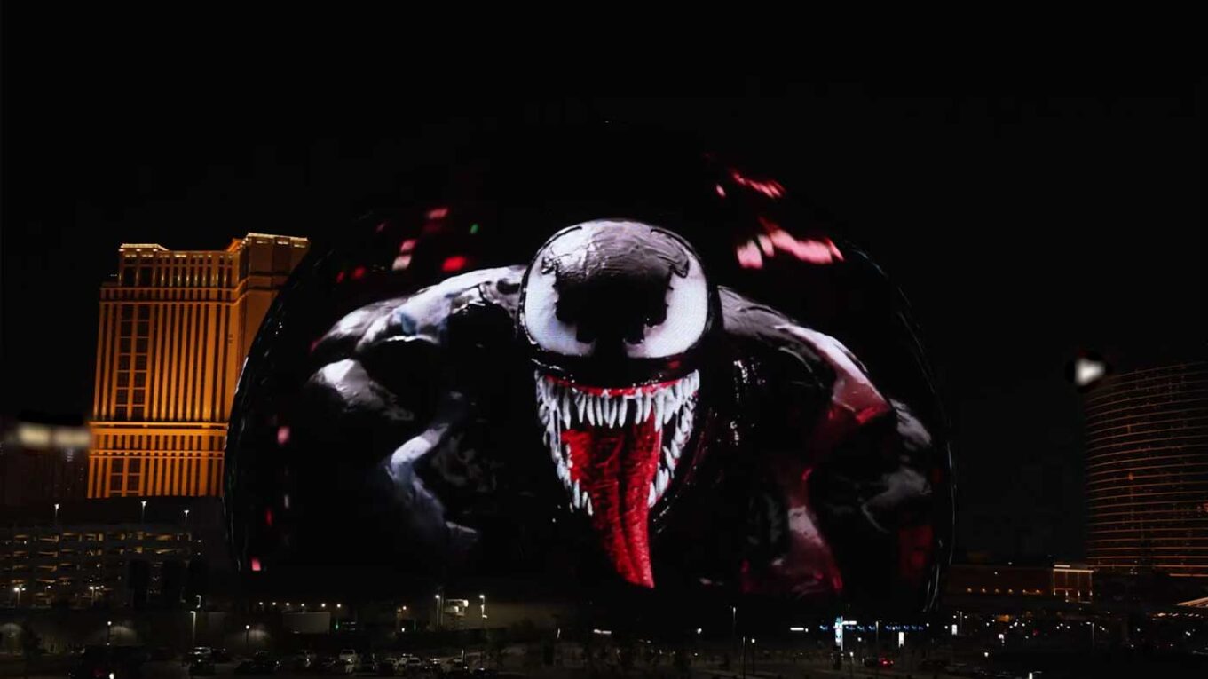 PlayStation Also Took Over The Las Vegas Sphere With A Giant Spider-Man ...