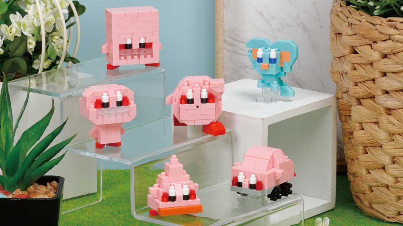 Kirby And The Forgotten Land Nanoblock Sets Just Landed On The Aussie ...