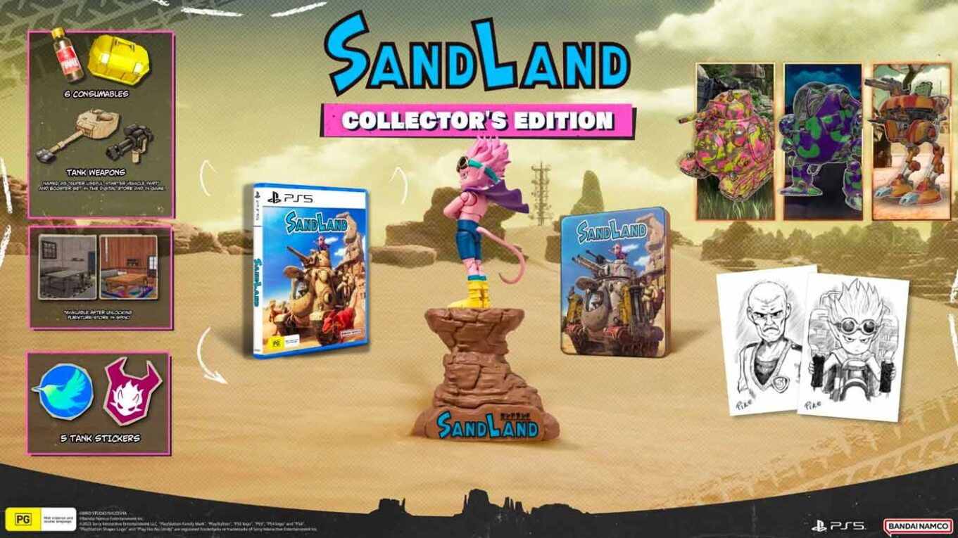 The Sand Land Collector's Edition Is Available To Pre-Order Now In ...