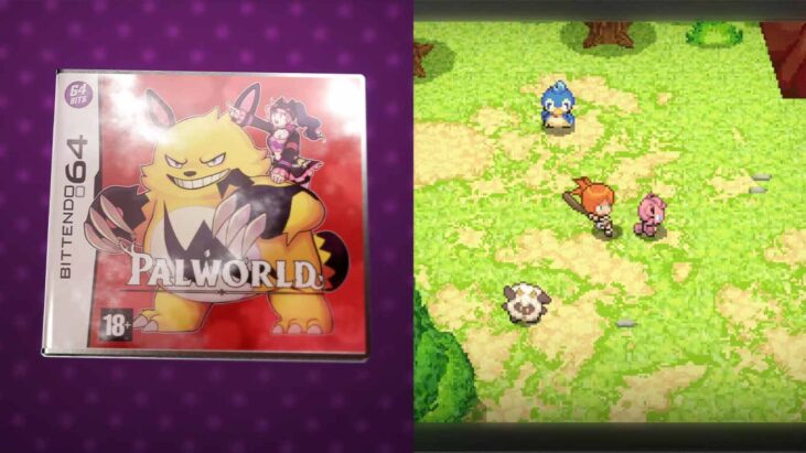 Here's What Palworld Would Look Like If It Launched On The Nintendo DS