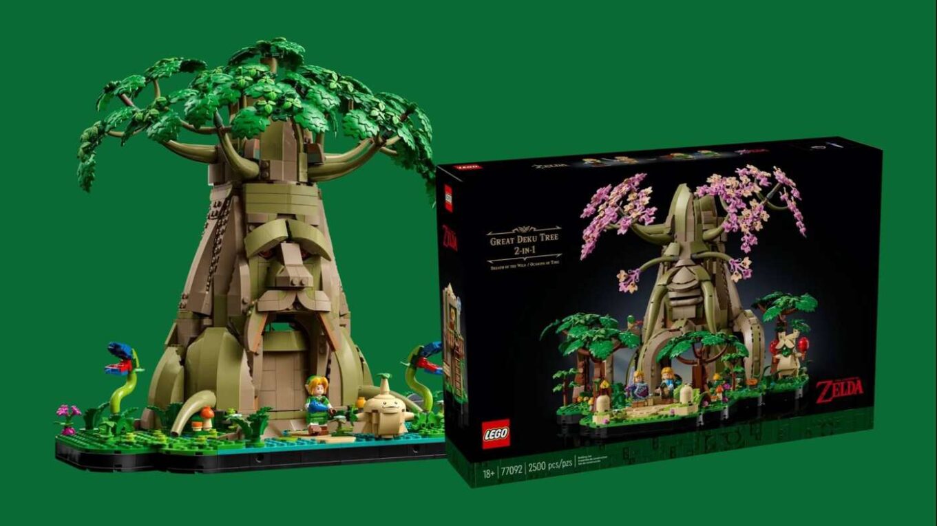 A LEGO Legend Of Zelda Set Featuring The Great Deku Tree Is Up For Pre ...