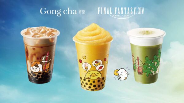 Forget The Mount, Gong Cha's Final Fantasy XIV Cup Designs Are The Loot ...