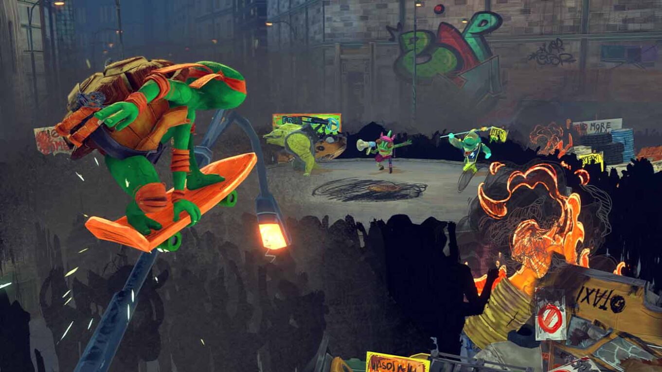 Here's Your First Look At The TMNT: Mutants Unleashed Game