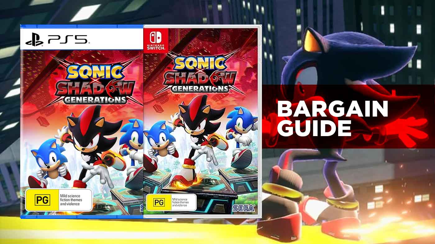 Sonic x Shadow Generations - The Cheapest Australian Day One Bargains