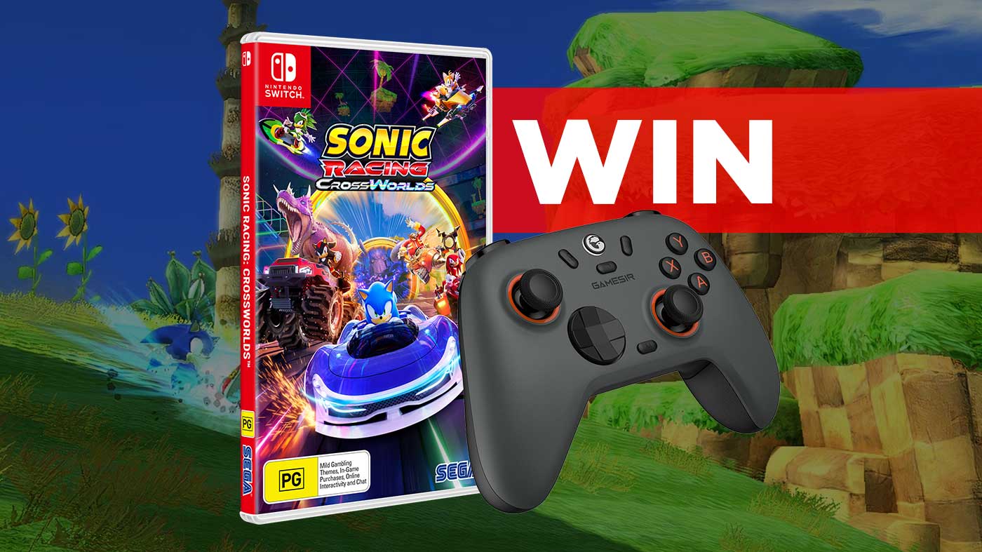 WIN: Sonic Racing CrossWorlds & A GameSir Nova Lite 2 Controller