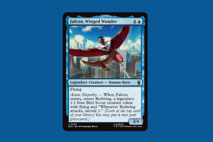 Exclusive Card Reveal: Falcon, Winged Wonder from Magic The Gathering’s ...